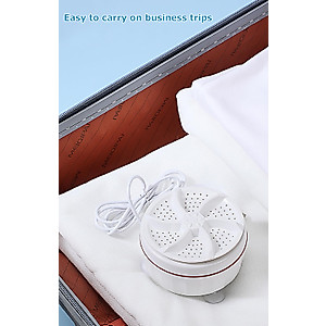 UEncounter Portable Washer USB Powered Cleaning Washing Machine Mini Turbo Washer for Socks Underwear and Baby Clothes