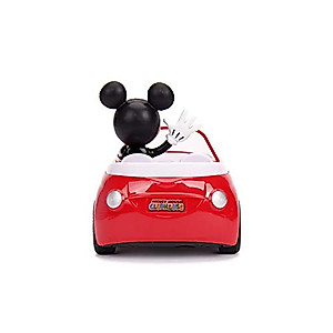 Jada Toys Disney Junior Mickey Mouse Clubhouse Roadster RC Car Red, 7"