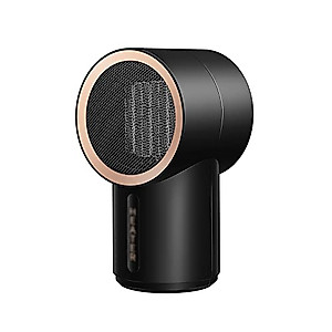 Outdoor Garden Heater Leafless Fan Space Heater PTC Ceramic Desktop Heater Small Mini Heater Winter Warm for Home Bedroom Office Desk Indoor Patio Heater (Color : Grey)