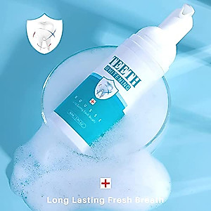 Mouthwash, Calculus Removal, Whitening Saveuppro Whitening Mousse Foam Toothpaste Replacement Mouthwash