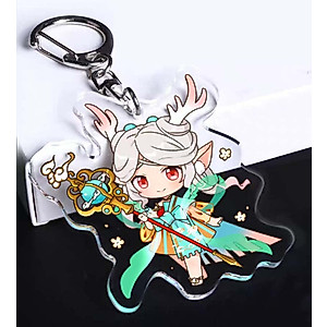 Baki Hanma Yujiro Keychain Acrylic Keyholder 3 Pieces Set Yujiro Hanma Backpack Pendant (1)