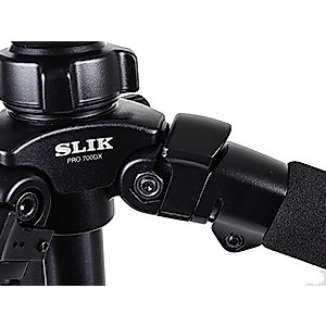 SLIK Pro 700 DX Tripod with 700DX 3-Way, Pan-and-Tilt Head - Titanium