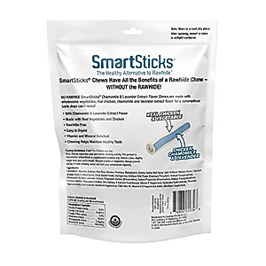 SmartBones Calming Care Sticks 16 Count, Rawhide-Free Chews For Dogs, With Chamomile And Lavender, 7.9 ounce, package may vary