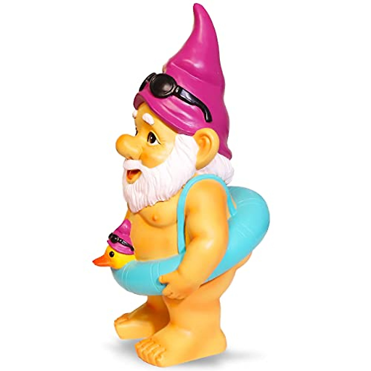 Garden Gnomes Galore Beach Gnomes - Pool Decorations Outdoor Pool Decor - Garden Gnomes Outdoor Funny Garden Gnomes - Gnomes Decorations for Yard Gnome - Poolside Decor Pool Area Decorations Outdoor