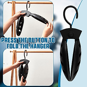 2 Pcs Foldable Wetsuit Hanger Fast Dry Surfing Suit Hangers Folding Vented Hanger for Men Women Suit Diving Accessories