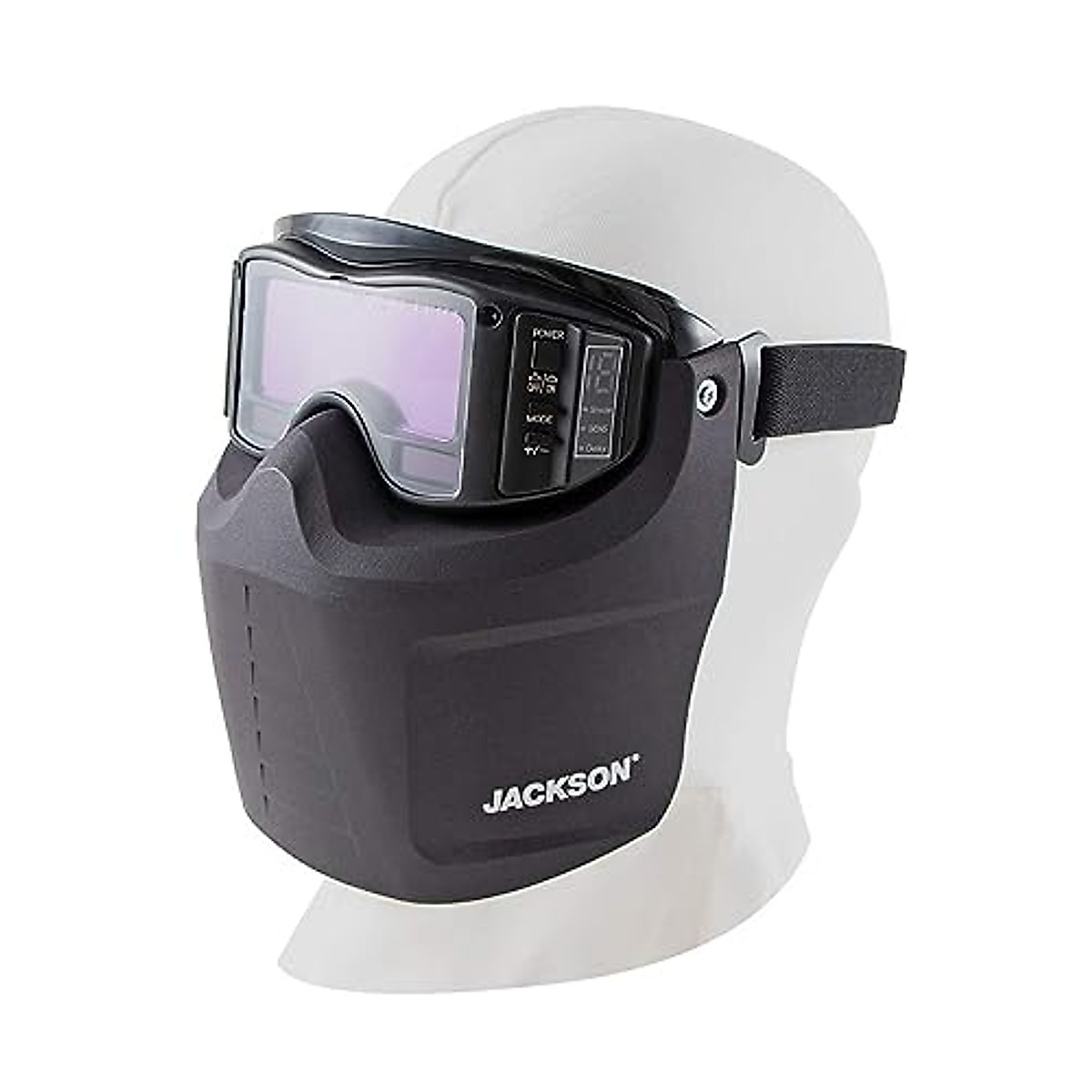 Jackson Safety Rebel ADF Welding Mask, True Color Technology, Wrap Around Protection, ADF System, Flame Resistant, 46200