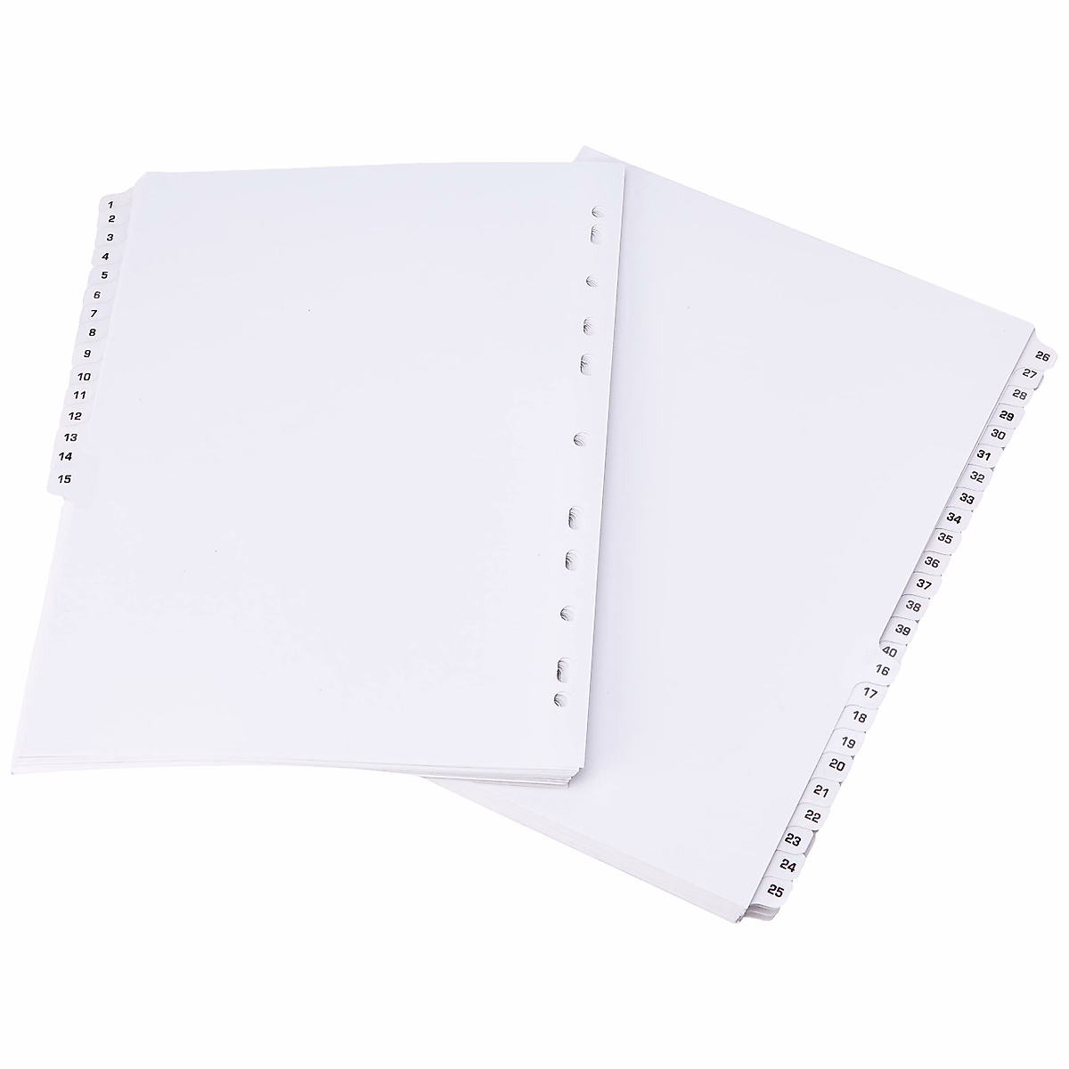 Q Connect A4 1-100 Mylar Index