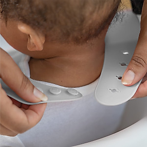 Beanie Kate Silicone Feeding Bib,Durable Pocket Adjustable Strap BPA Free Silicone Waterproof Easy Cleanup Comfortable for Babies & Toddlers (Rainbow),6 month2 years