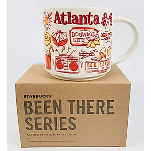 Starbucks Atlanta Coffee Mug Been There Series Across The Globe Collection
