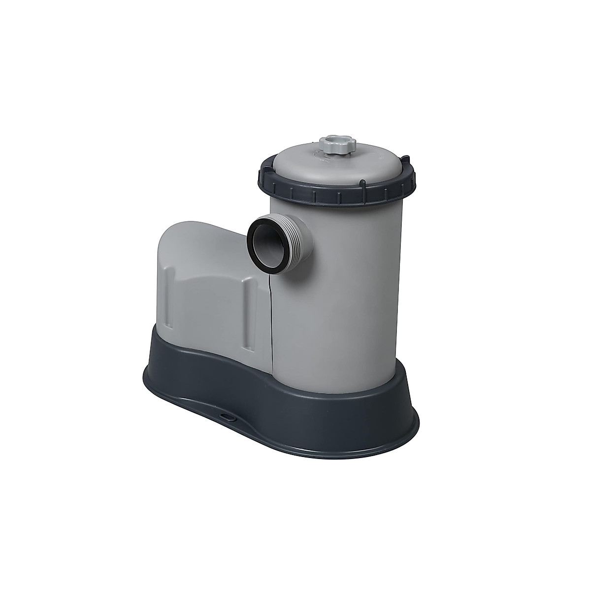 Bestway 58390E Flowclear 1500 GPH Filter Pump for 300 to 8,400 Gallon Above Ground Swimming Pool with Adaptors and Energy Saving Plug