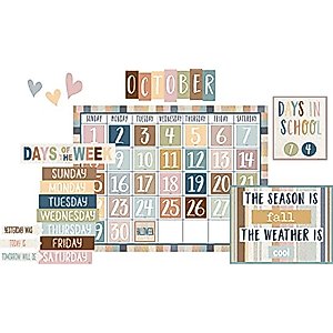 Teacher Created Resources Everyone is Welcome Calendar Classroom Bulletin Board Decor (TCR7119)