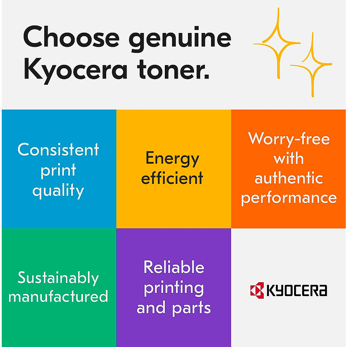 Kyocera TK-1162 Black Toner Cartridge for P2040dw and P2040dn Laser Printers, Up to 7,200 Pages, Genuine Kyocera (1T02RY0US0)