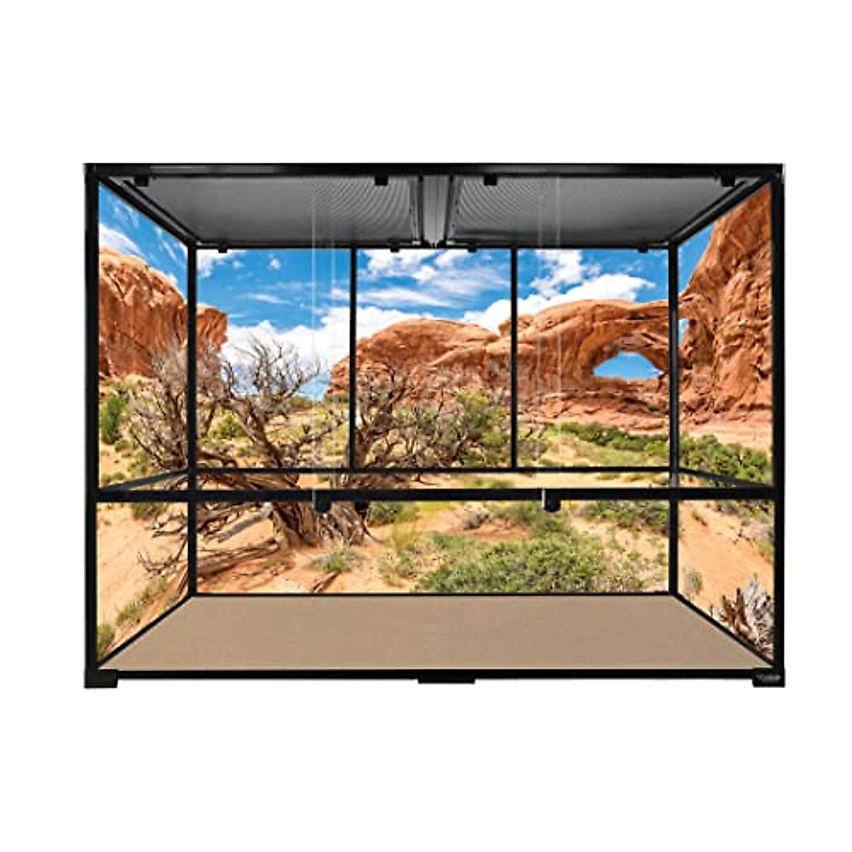 Carolina Custom Cages Terrarium, Bio Deep 48Lx24Wx36H, Easy Assembly