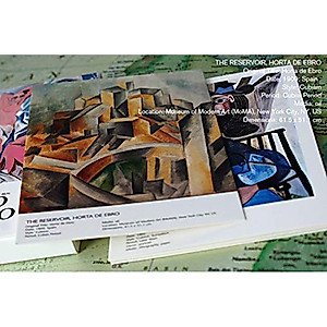 Beautiful Art Postcards set of 30 Post card of Pablo Picasso variety pack Famous Painting Scenery,4 x 6 Inches