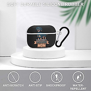 Dachshund Dog Owner, Airpods Case Cover for Apple AirPods Pro Cute Airpod Case for Men Women Boys Girls Silicone Protective Skin Airpods Accessories with Keychain