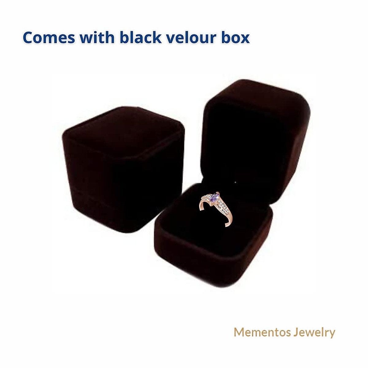 Customized Sterling Silver or 10KT Ladies High School and College Class Ring – Petite Flower Collection – Mementos Jewelry (Sterling Silver - Platinium, Sterling Silver)