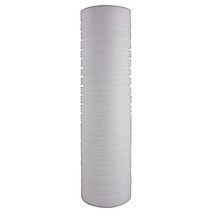 Tier1 5 Micron 10 Inch x 2.5 Inch | Whole House Sediment Water Filter Replacement Cartridge | Compatible with AP110, AP-110, W5P, CFS110, WHCF-DWHV, WHCF-GD05, Home Water Filter