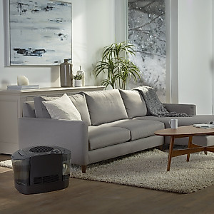 Honeywell HEV685B Easy-to-Care Cool Moisture Console Humidifier, Black – Humidifier for Bedroom, Home or Office