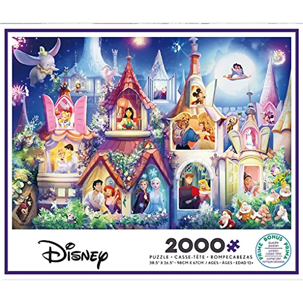 Ceaco - Disney - Princess Castle - 2000 Piece Jigsaw Puzzle