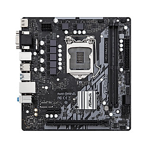 ASRock Mae H510m-hvs R2.0, Ddr4, Socket Lga1200, M-ATX, Intel H510 Chipset, H510m-hvs R2.0, Black