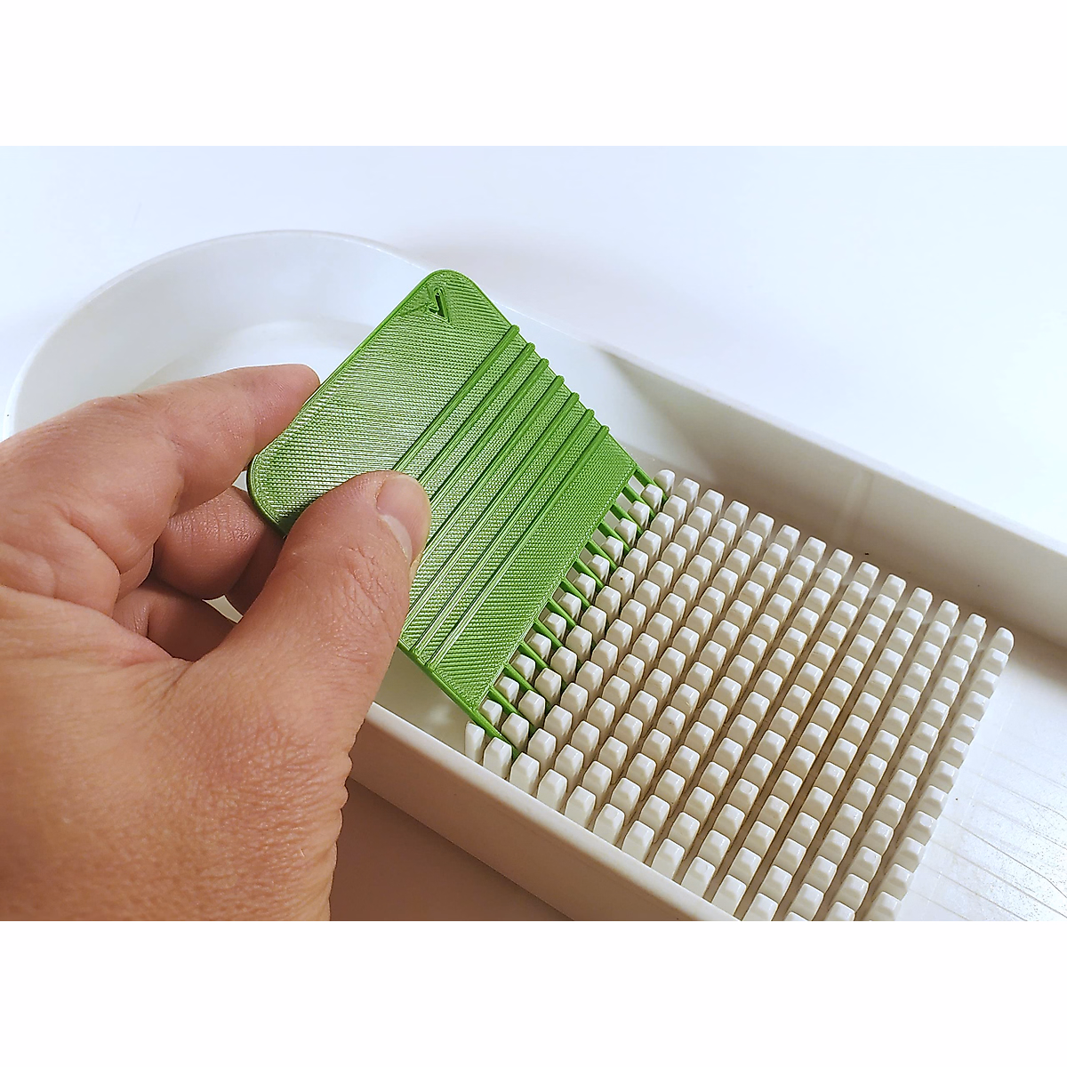 Onion Chopper Cleaning Tool 2 PACK - 3D Printed Cleaner Tool Rake for Vidalia & Progressive Onion Choppers