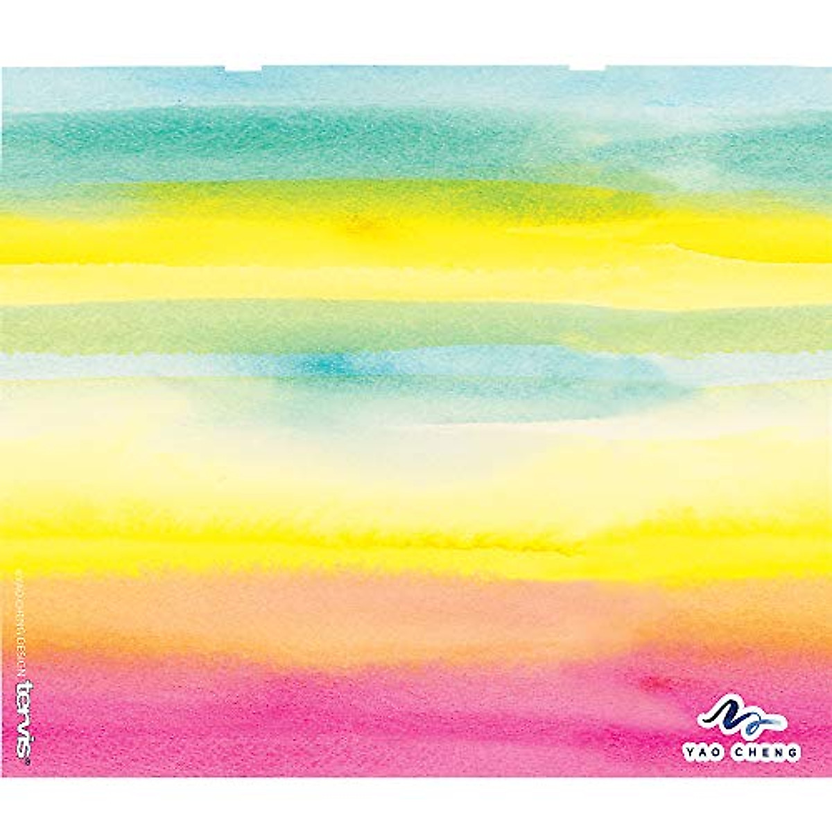 Tervis Yao Cheng - Summer Crush Made in USA Double Walled Insulated Tumbler Travel Cup Keeps Drinks Cold & Hot, 24oz Water Bottle, Classic