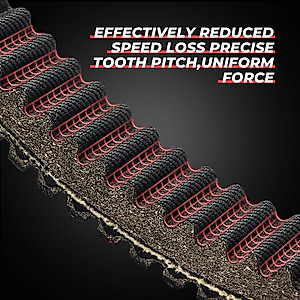 KEMIMOTO Heavy Duty Carbon Drive Belt Compatible with 2023 Polaris RZR XP 1000 and General XP 1000, UTV Drive Belt Replacement for 3211180, 27C4159