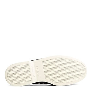 Sperry Authentic Original Float Cozy for Men - Anti-Slip Breathable Water Shoes made from Fully EVA Materials, Rubber Outsoles, and Textured Footbeds and Faux Fur Lining, Navy, 11 M