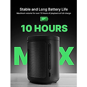JSAUX Gifts for Men and Women, Bluetooth Wireless Speaker with Phone Stand and Wireless Charger, Compatible with iPhone MagSafe Charger, Speaker with HD Surround Sound, Birthday Gifts Cool Gadgets