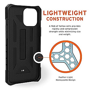 URBAN ARMOR GEAR UAG Designed for iPhone 12 Pro Max 5G [6.7-inch Screen] Rugged Lightweight Slim Shockproof Pathfinder Protective Cover, Black