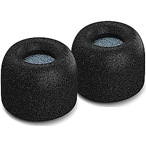Comply Ear Tips for Google Pixel Buds and Google Pixel Buds A-Series, Assorted SML, 3 Pair, Black
