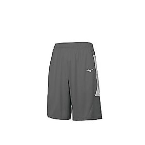 Mizuno Aerolite Short, Charcoal-Grey, Large