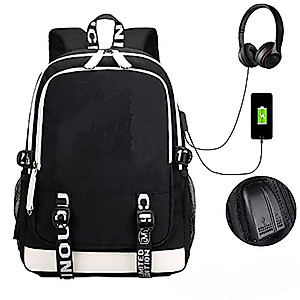 FDGDFG Marijuana Lick Weed Leaf American Flag Patriopotic LOVE Smoking Need Weed 420 Backpack Laptop With USB Port Unisex (Black7)