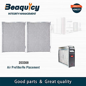 Beaquicy 203368 F50F F300 Air Prefilter Replacement for Honey-well Cleaner - Replaces F300E1019, F300A1625, F50F1073 - Pack of 2
