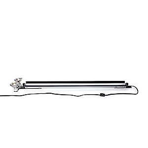 Carolina Custom Cages Reptile 34" T5HO UVB + Double GU10 Basking Light Fixture