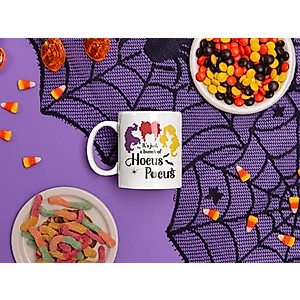Vivulla68 Hocus Pocus Coffee Mug Hocus Pocus Mug, Hocus Pocus Decorations, Hocus Pocus Coffee Cup Halloween Mug, Hocus Pocus Gifts, Halloween Coffee Mug, Cauldron Mug, Sanderson Sisters Decor