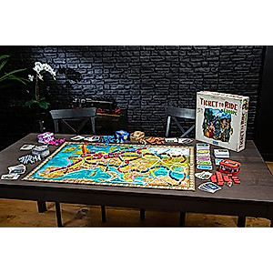 Asmodee Jeu - Les Aventuriers du Rail : Europe (15eme Anniversaire)