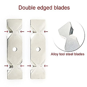 O'SKOOL Two Way Easy-to-Use Double Edge Banding Trimmer for Trimming in Both Directions