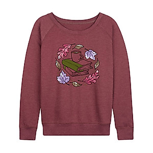 Instant Message - Seasonal Fall Sweatshirts - Women's Lightweight French Terry Pullover - Size 4X