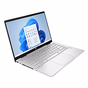 HP 2022 Pavilion x360 14" FHD IPS Touchscreen Premium 2-in-1 Business Laptop, 12th Gen Intel 10-Core i5-1235U Upto 4.4GHz, 8GB RAM, 2TB PCIe SSD, Backlit KB, Fingerprint, Windows 11 Pro + HDMI Cable