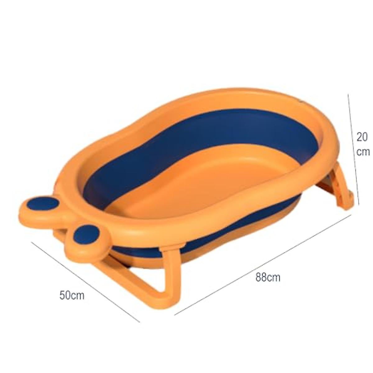 ZAJSSS Dog Bath Tub with Water Drain Plug Portable Bathtub for Dog Washing Foldable Pet Shower Basin for Pet Puppy Small Dogs Cats