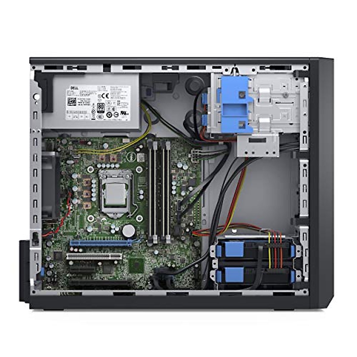 2017 Newest Dell PowerEdge T30 Tower Server System| Intel Xeon E3-1225 v5 3.3GHz Quad Core| 8GB RAM | 1TB HDD| DVD RW | No Operating System | Black