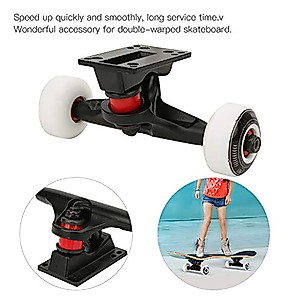 Skateboard Truck Bracket Kit Skateboard Wheel Bracket Bridge Set Longboard Truck Kit Accessory Combination