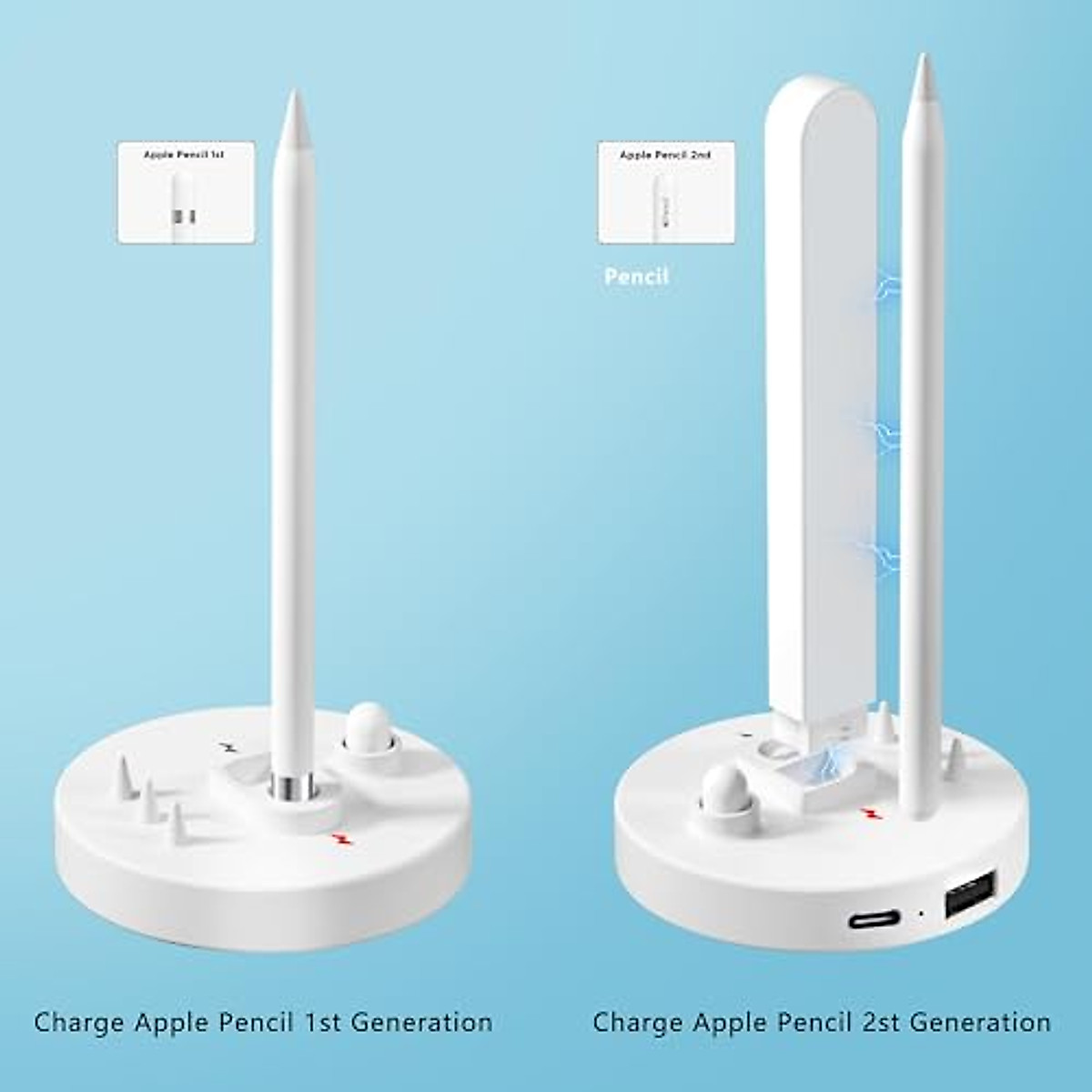 Stocking Stuffers for Men Adults Women Teens Dad Mom Him Boys Girls Magnetic Charging Stand for Apple Pencil 1st & 2nd & 3rd Generation