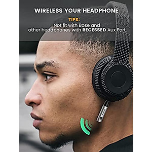 Bluetooth 5.0 Receiver, MaedHawk Bluetooth Aux Adapter Portable Wireless Audio Car Kit with 3.5mm Jack for Home Music Streaming Stereo Headphones Speakers