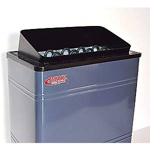 Turku 240V 6KW 300 Cu.Ft. Wet & Dry Sauna Stove Built-in Control