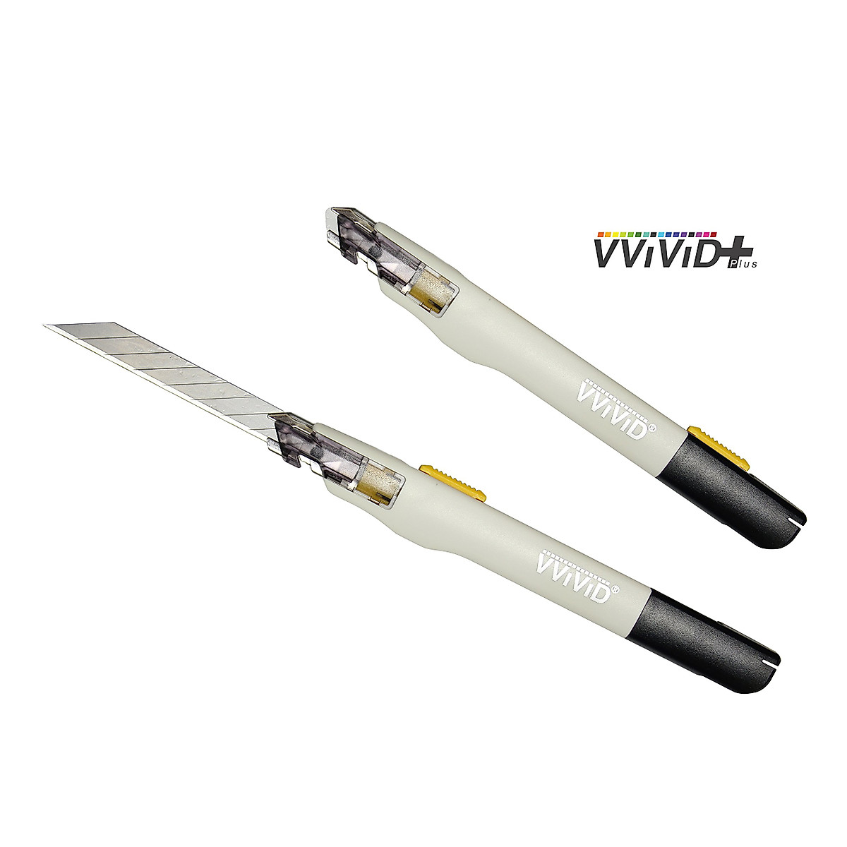 VViViD+ Premium Retractable Precision Balanced Multi-Use Utility Blade (3 pieces)