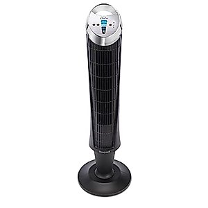 Honeywell QuietSet Tower Fan (5 Speed Settings, Oscillating 75°, Timer Function, Remote Control) HY254