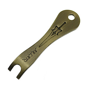 Maxmoral Acoustic Guitar Bridge Pins Puller String Peg Extractor Removal Pulling Tool, Green Bronze
