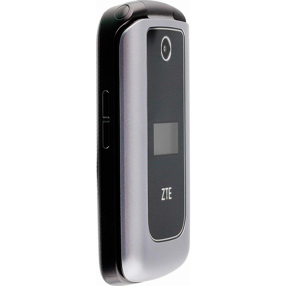 ZTE Cymbal 4G Prepaid Cell Phone (Z233VPP) Silver - 4GB, Verizon - (Renewed)